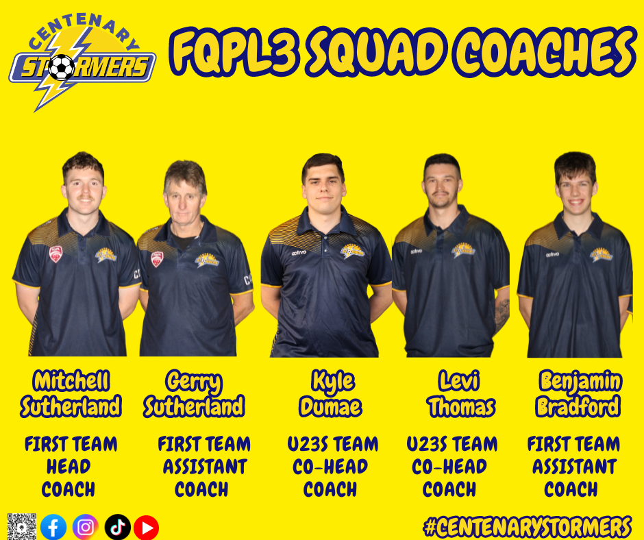 FQPL3 Squad – Centenary Stormers